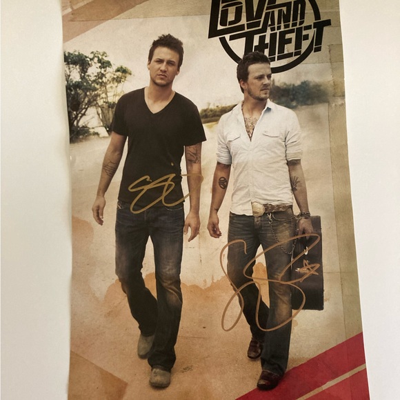 Art | Signed Love And Theft Poster | Poshmark